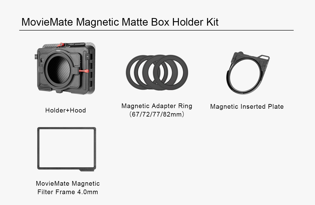 KASE KIT MOVIEMATE MATTE BOX SISTEMA MAGNETICO HOLDER KIT